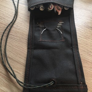 Bushcraft Sewing Kit/maintenance Repair Kit Waxed Canvas Wallet ...