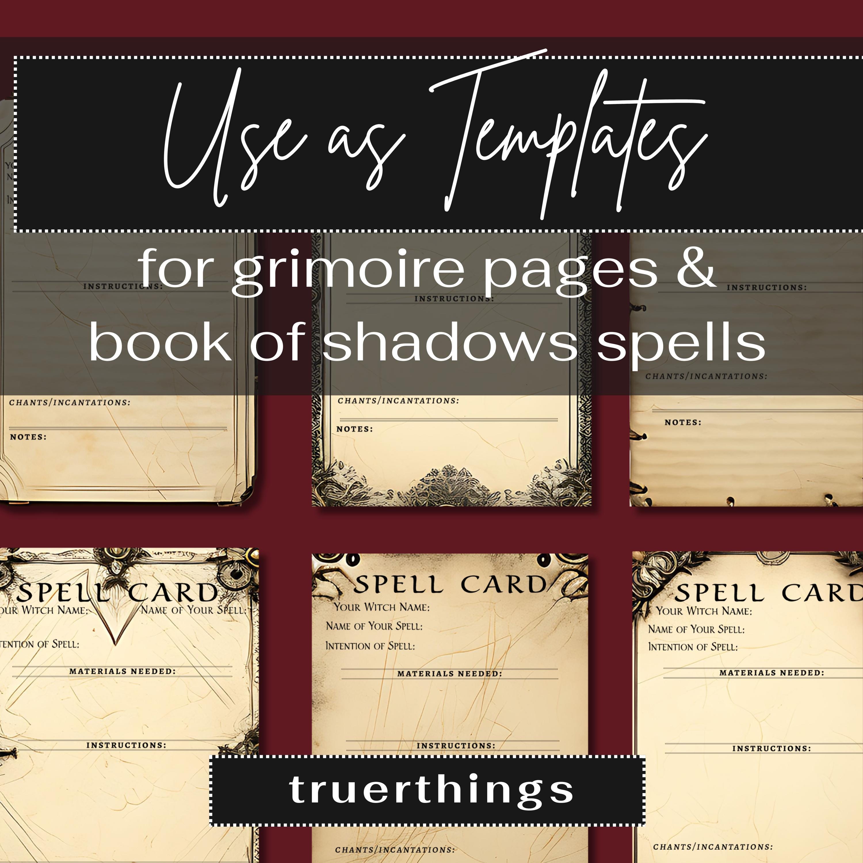 Witch Spell Kit Printable Bundle Halloween Party Favors Template ...