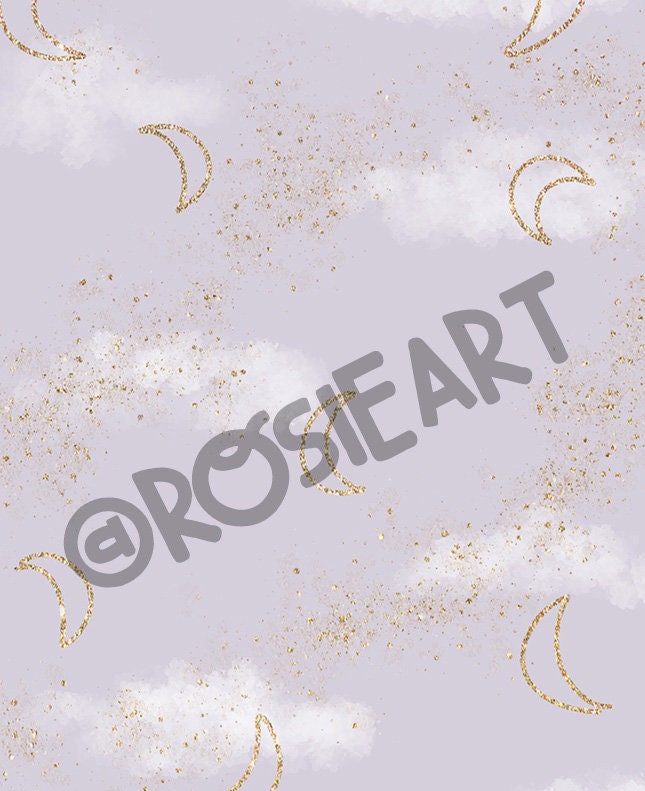 Digital Paper Galaxy Clipart Cosmic Galaxy Patterns With Gold Accents ...