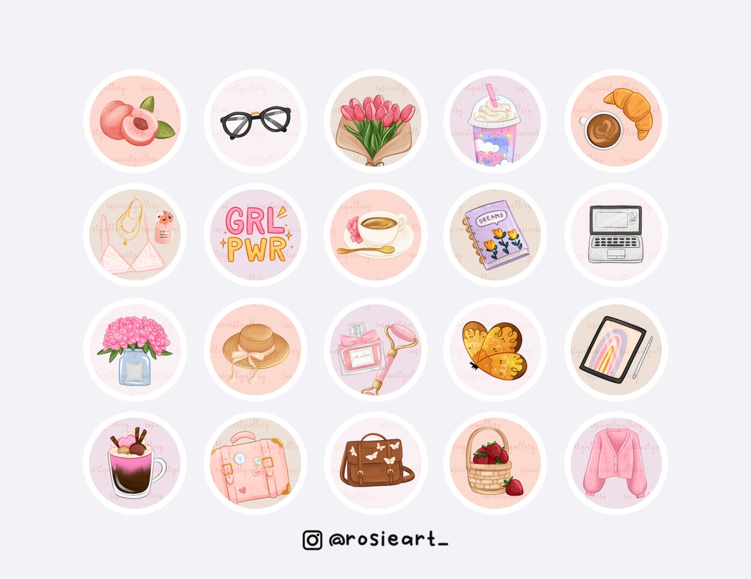 CUTE EVERYDAY Instagram Highlight Covers, Instagram Story Covers, Cute ...