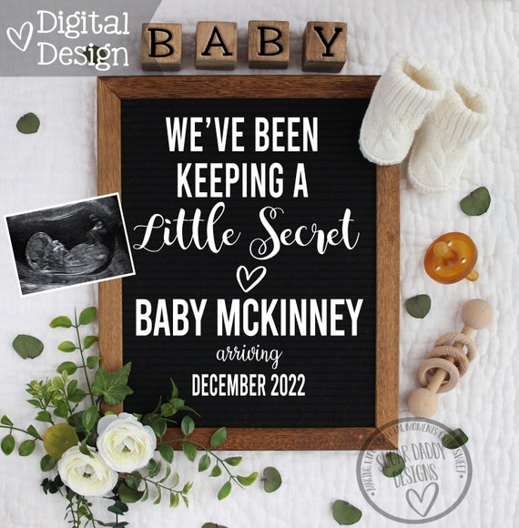 We've Been Keeping a Secret Pregnancy Announcement | Neutral Pregnancy ...
