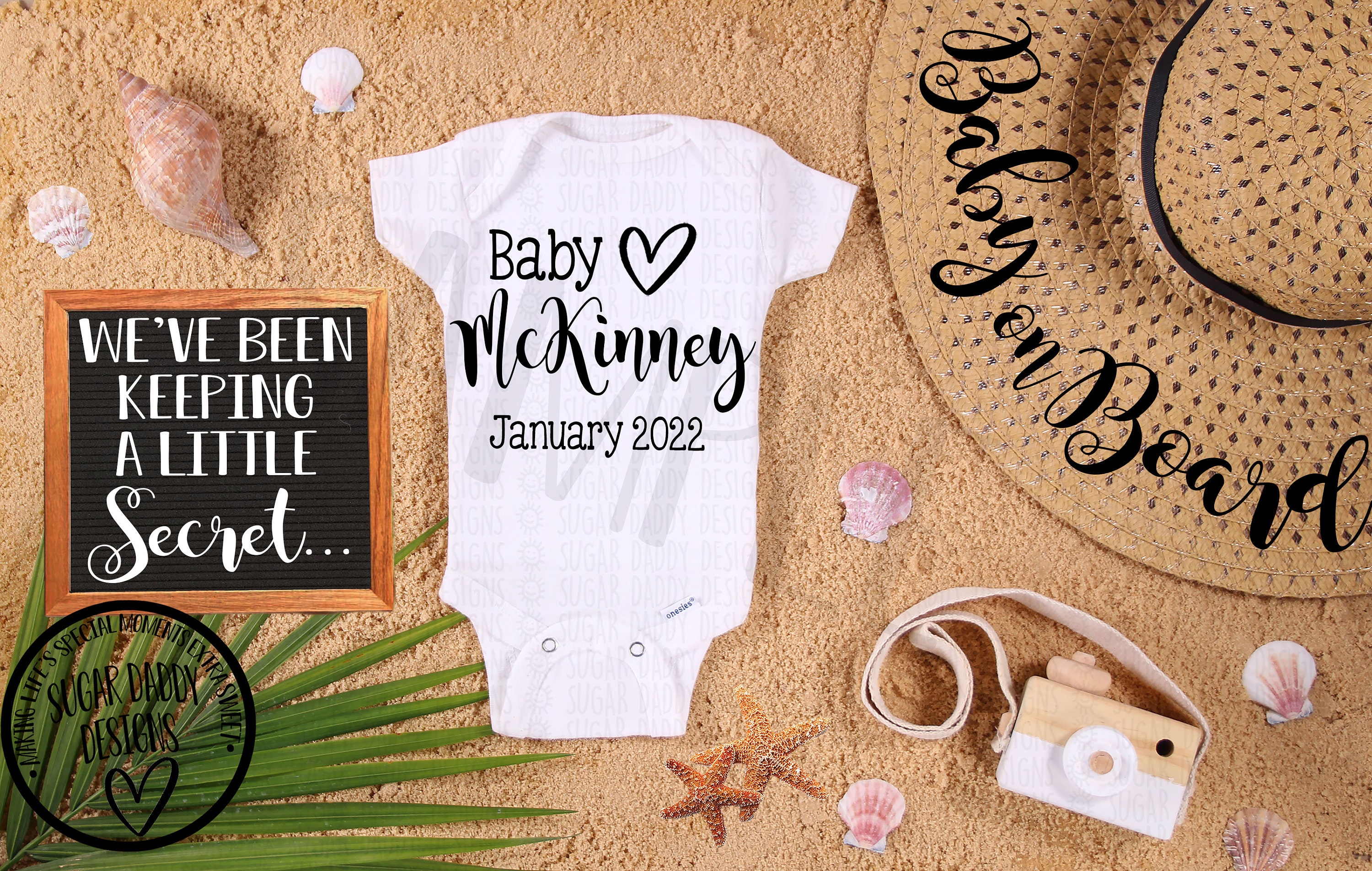 We've Been Keeping a Secret Pregnancy Announcement | Etsy