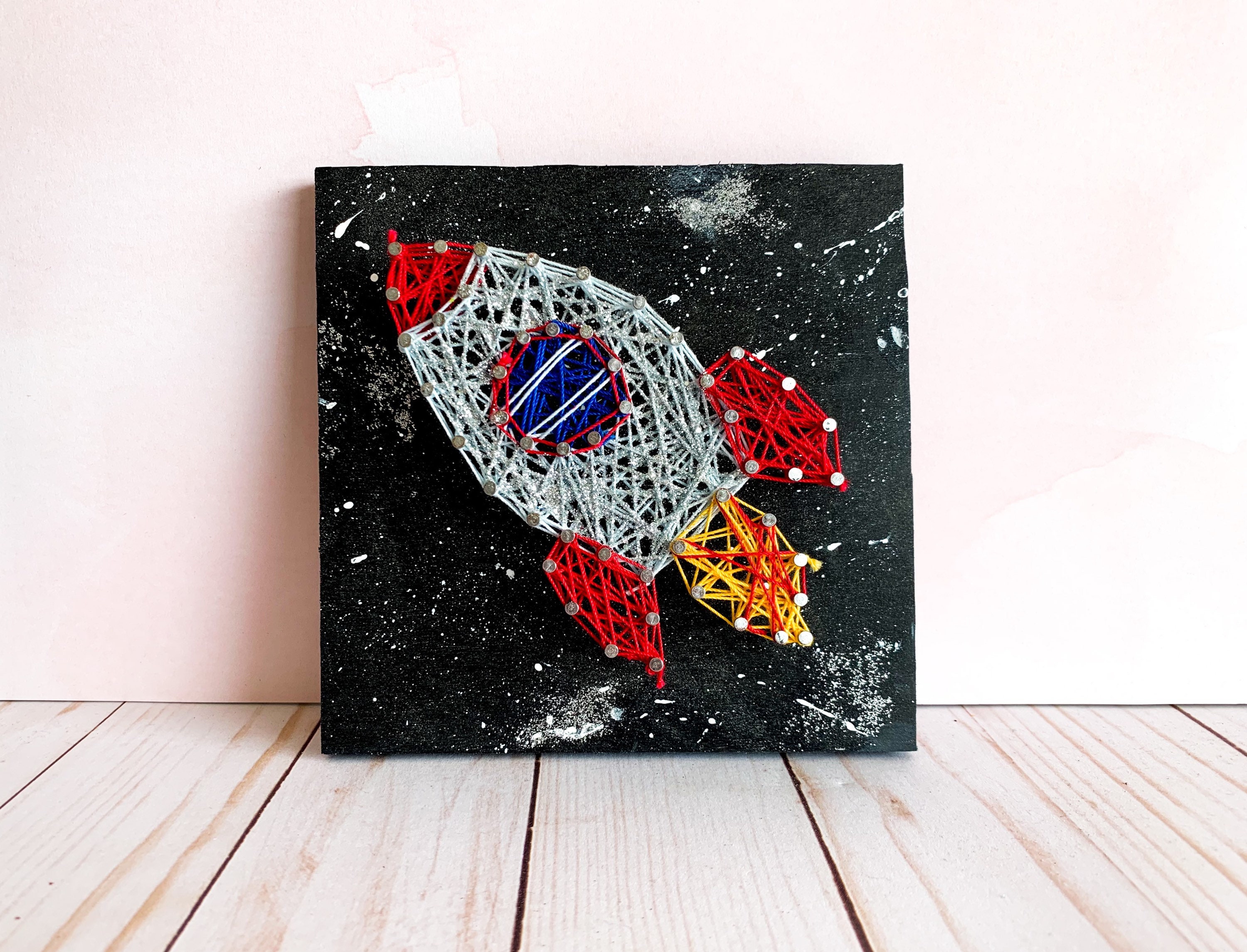 String Art Kit Space Ship | Etsy