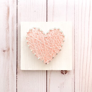 String Art Kit Mini Heart Valentines | Etsy