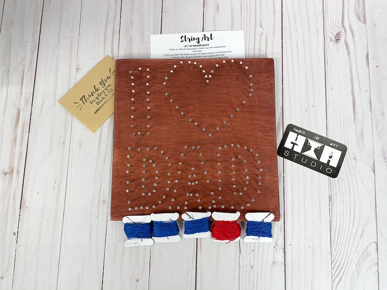 Father's Day String Art Kit DIY Kit Art Kit Fathers | Etsy