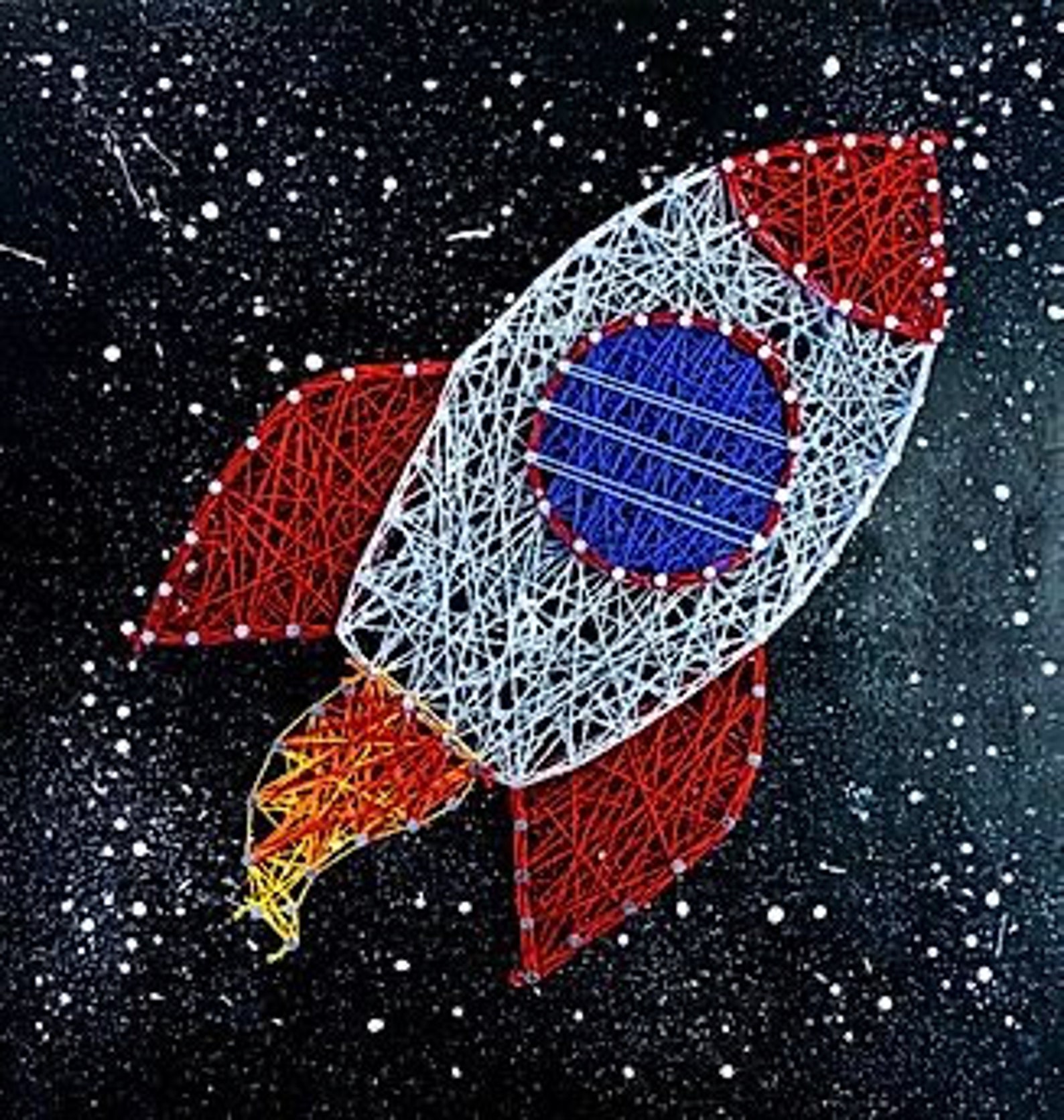 String Art Kit Space Ship | Etsy