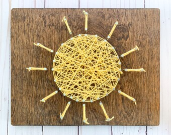 Sun String Art - Etsy