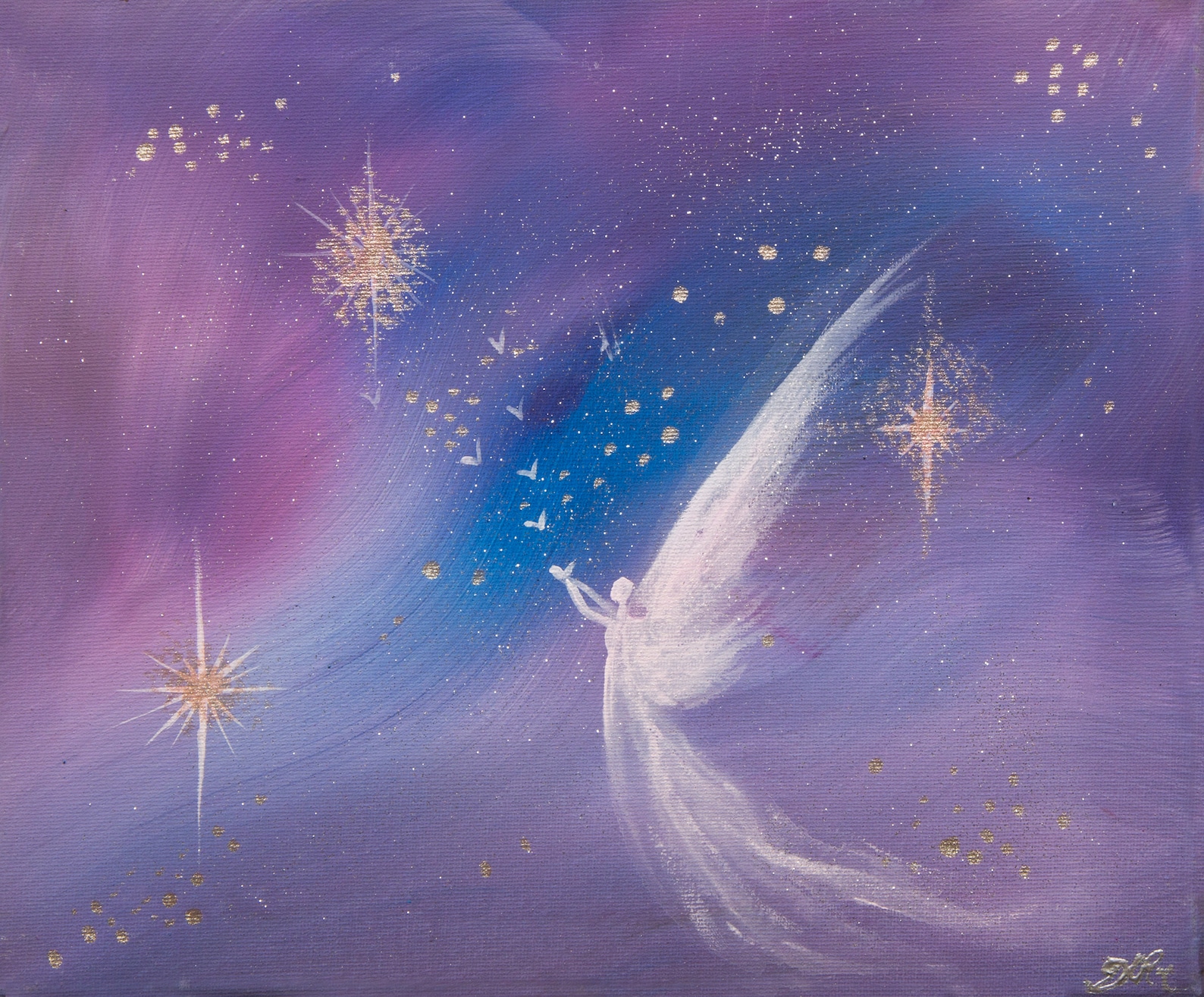 Angel Art Print, Angel, Peace, Guardian, Angel Gift, Spiritual Gift ...