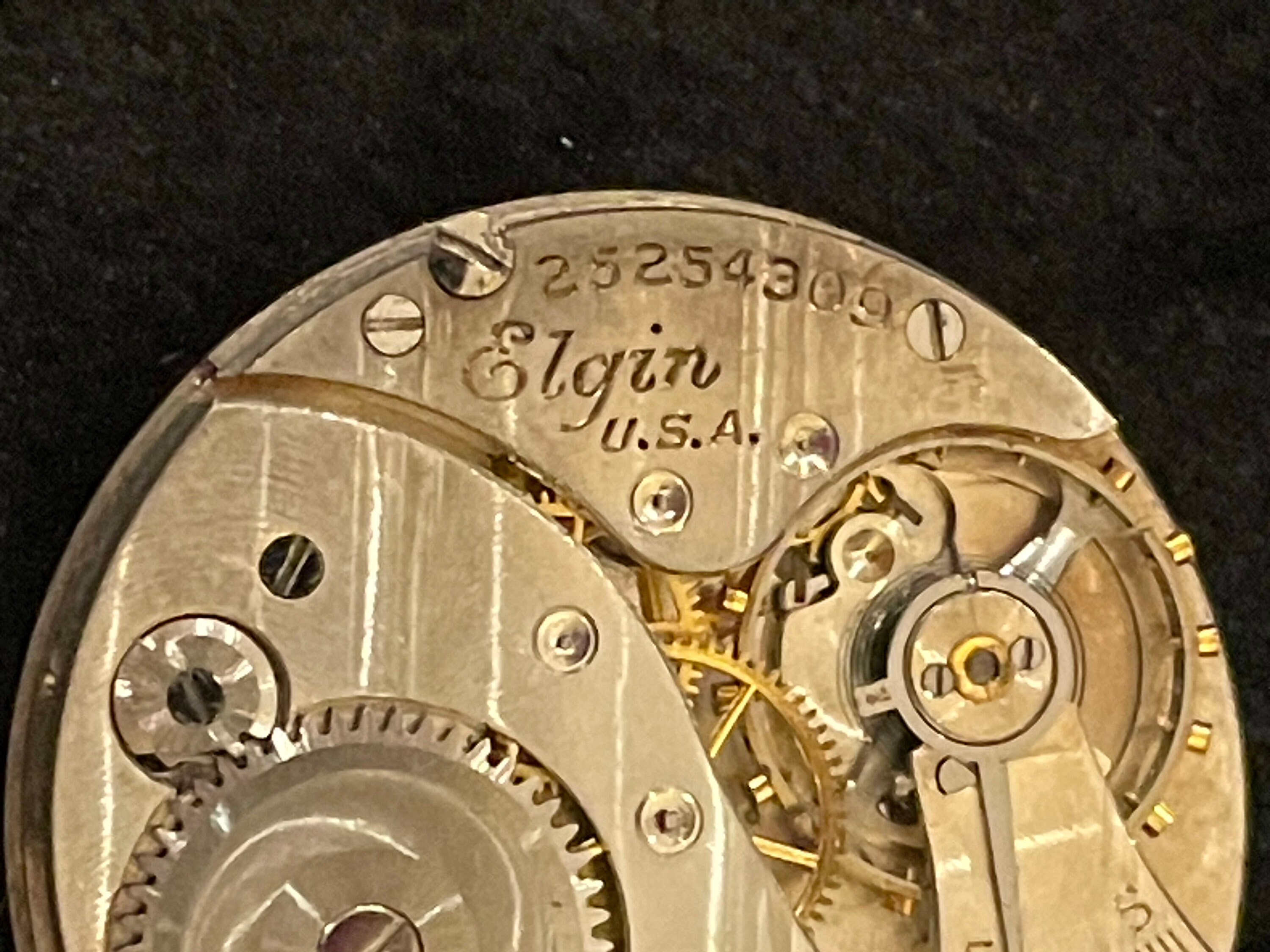 Antique 18k White Gold Elgin Giant Watch Case Co Ladies Watch - Etsy