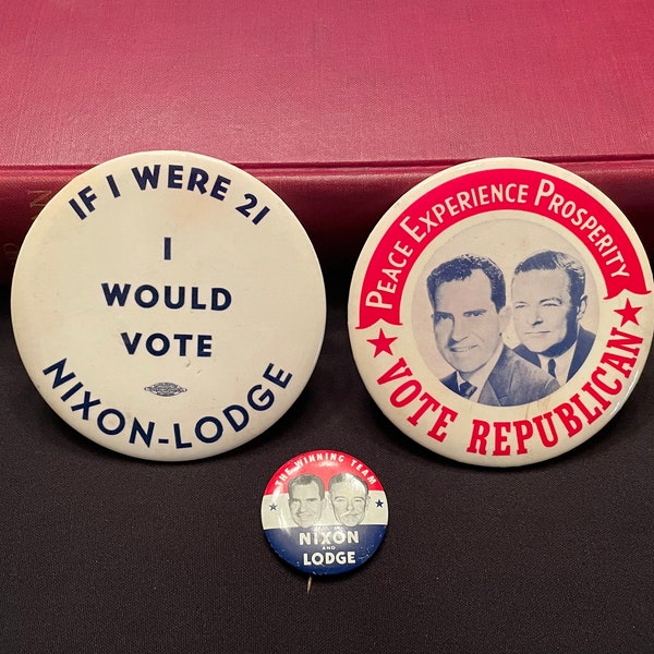 Campaign Buttons - Etsy