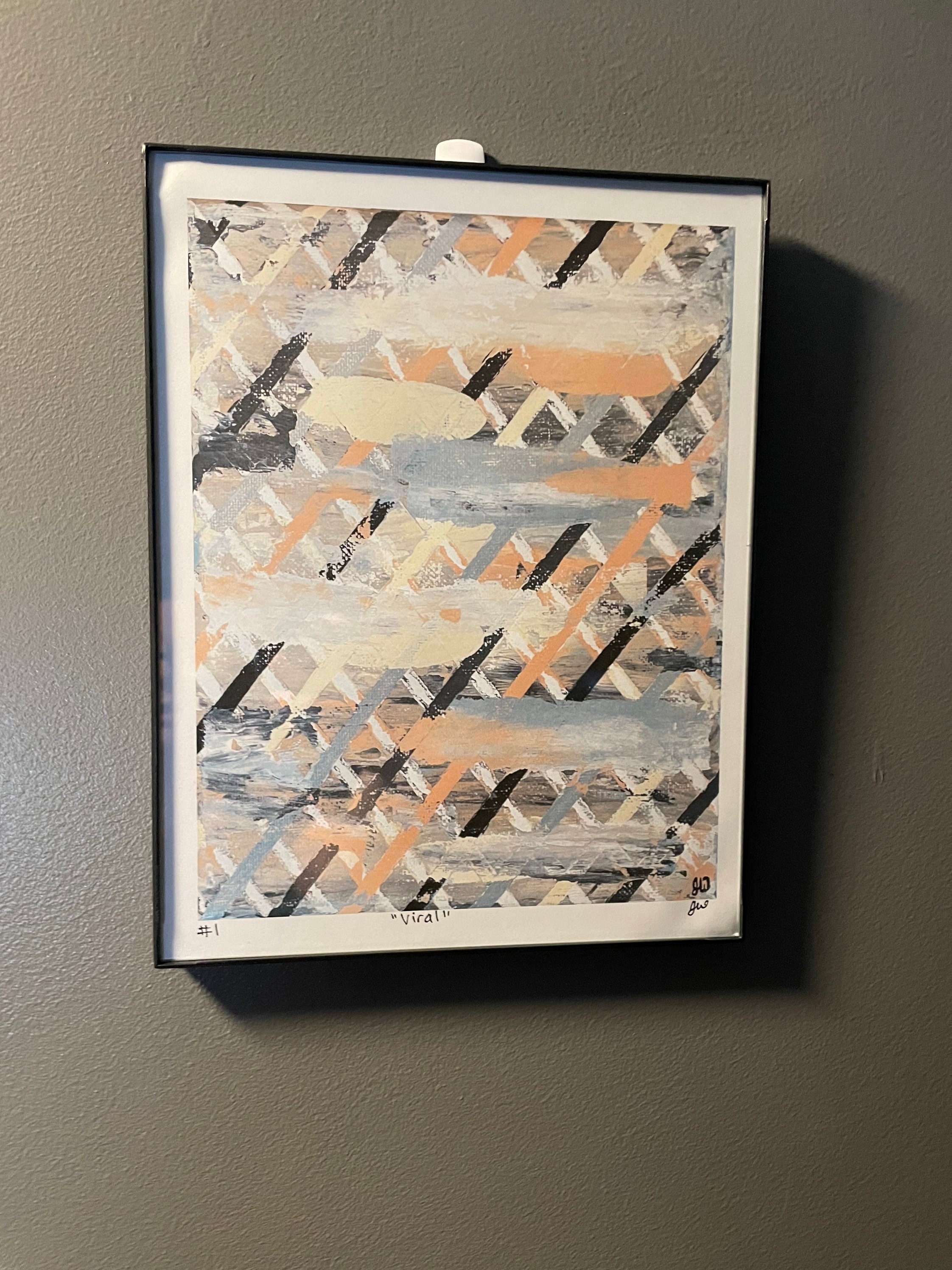 Neutral Colors Art Print Original Abstract Painting | Etsy