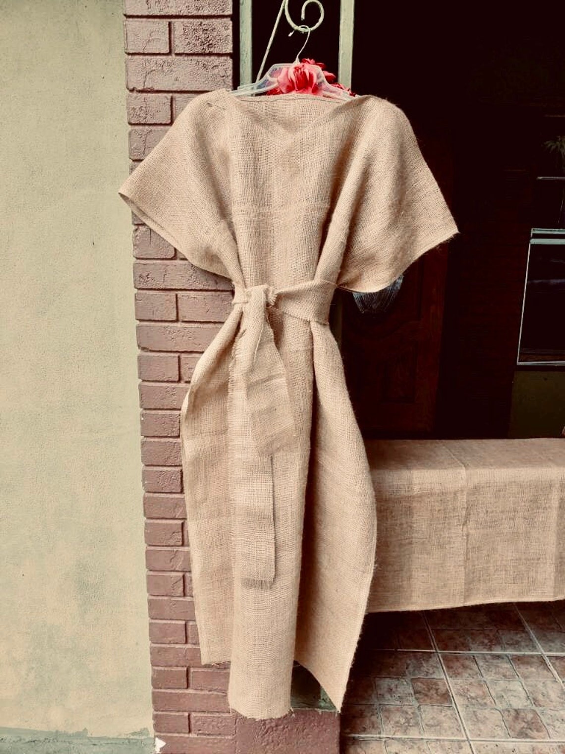 Sackcloth Prayer Robe faith Robe - Etsy