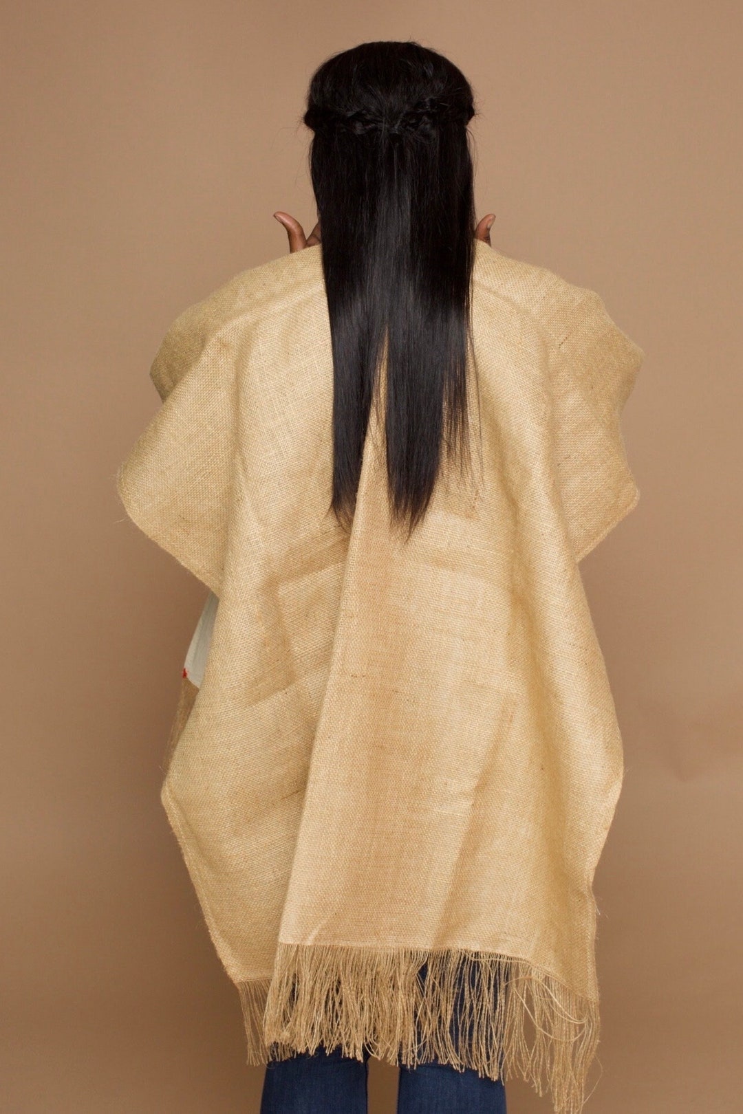 Prayer Poncho (100% Sackcloth) Covered by Faith - Etsy