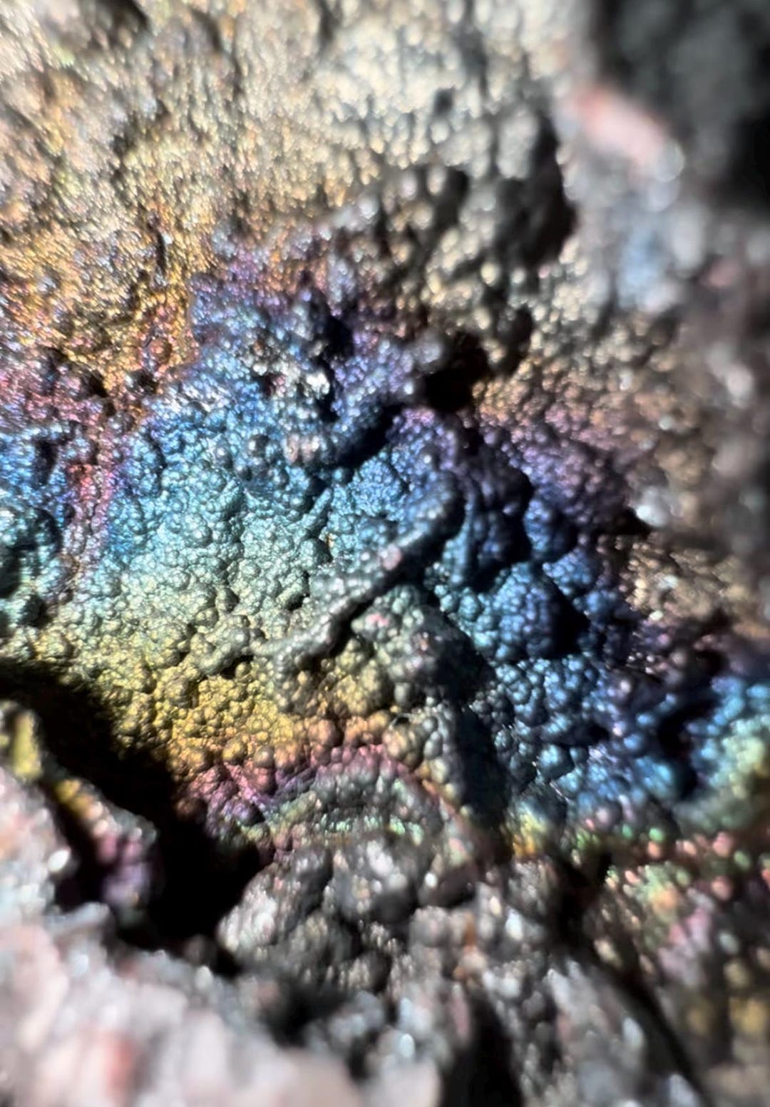 Graves Mountain Stunning Iridescent Hematite Quartz Pyrophyllite ...