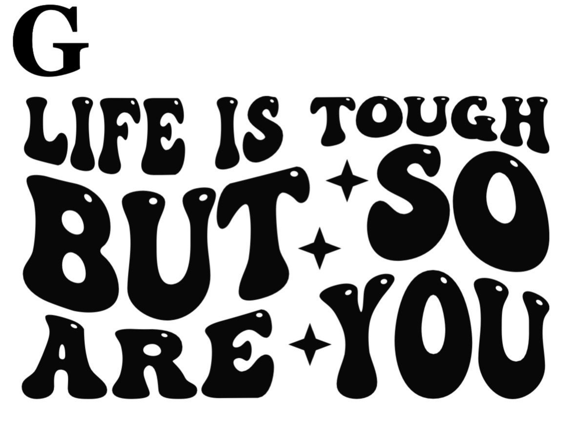 You Are Worthy You Matter Retro Wavy Lines PNG You Are Loved Keep ...