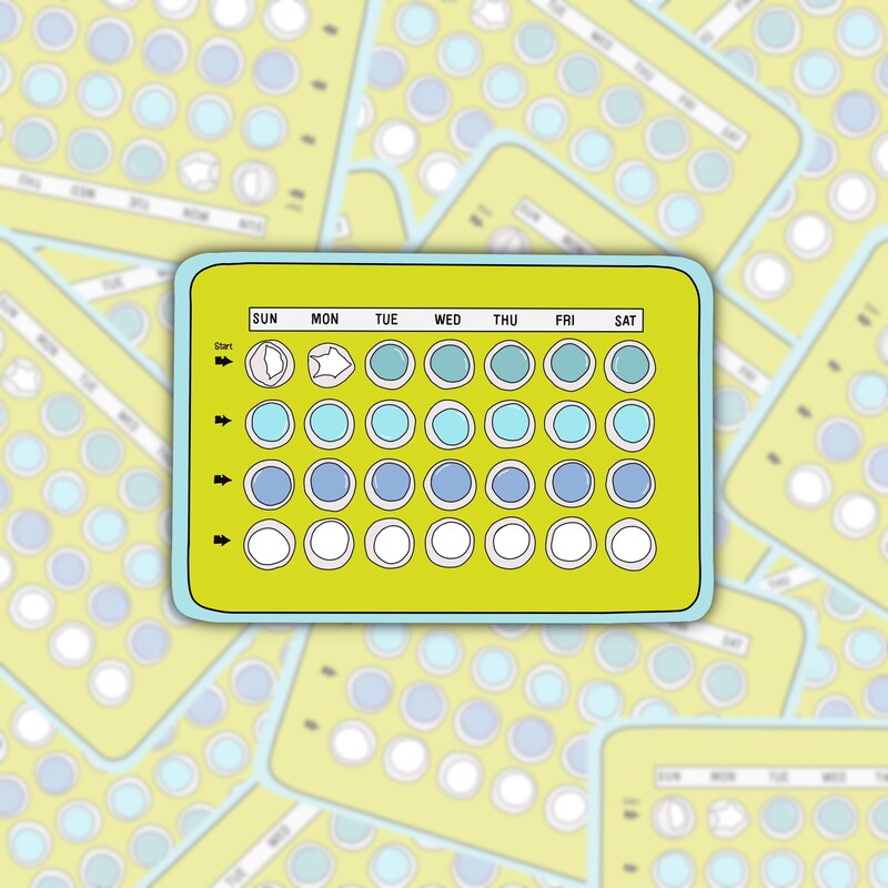 Birth Control Case - Etsy