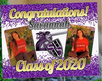 Graduation Yard Sign, Class of 2020 Lawn Sign, FREE SHIPPING, High ...