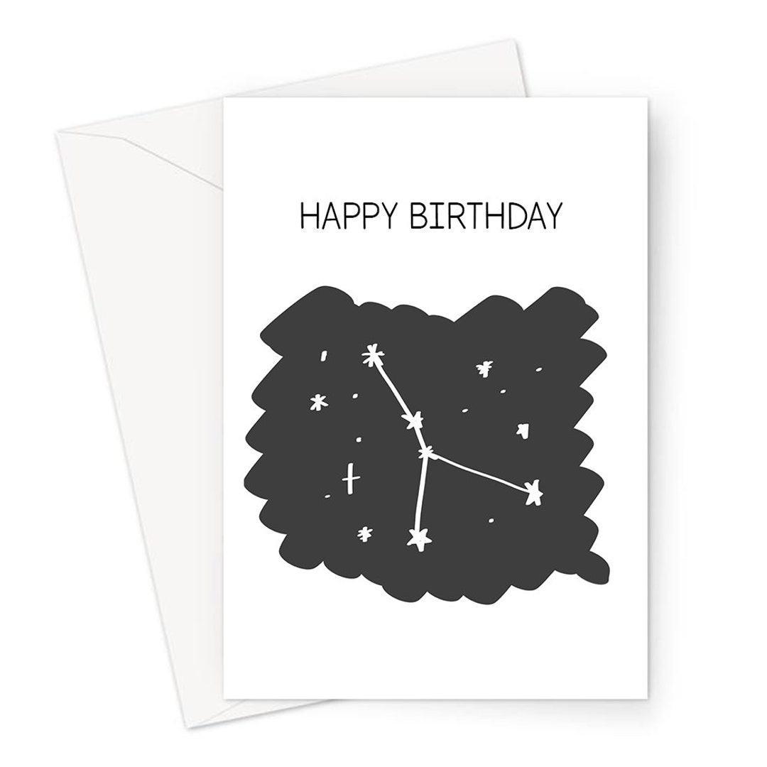 Happy Birthday Cancer Greeting Card | Cancer Astrology Birthday Card ...