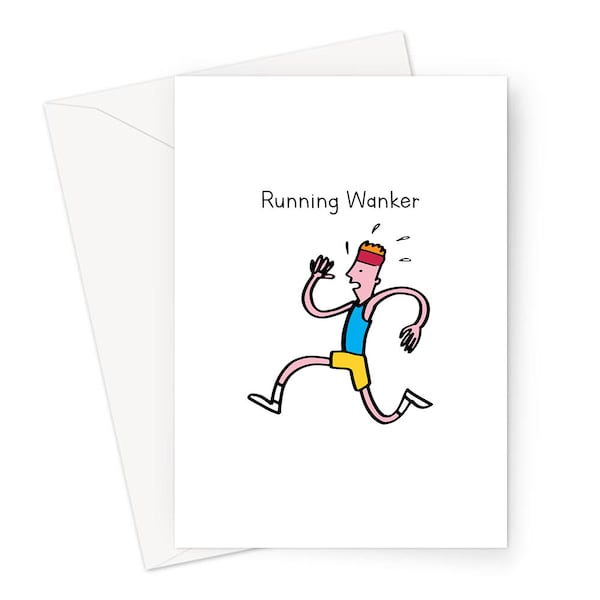 Runner Birthday Card - Etsy UK