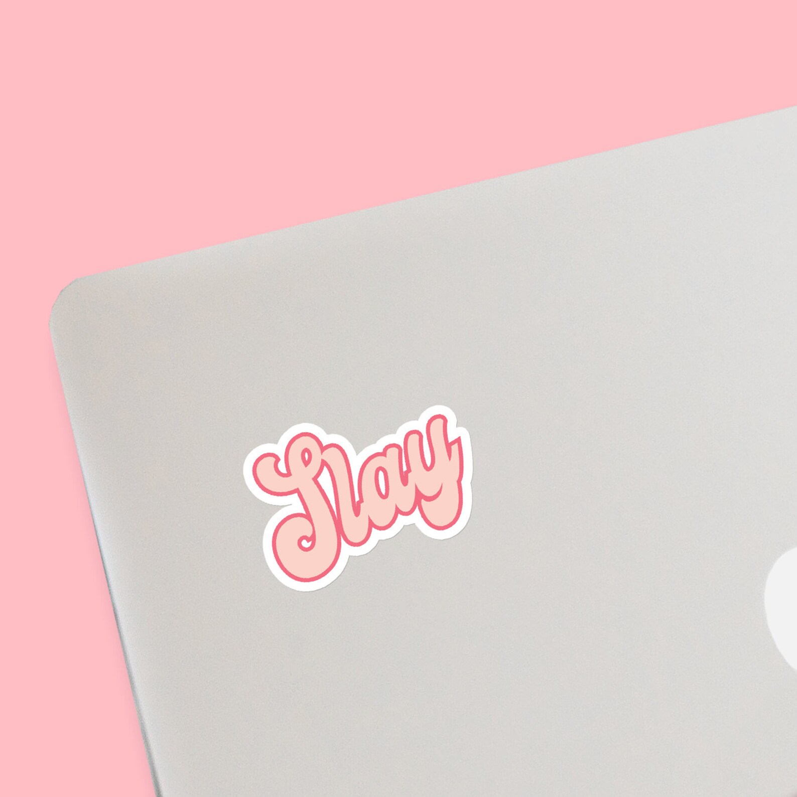 Slay Sticker Funny Pink Laptop Sticker LGBT Gift | Etsy