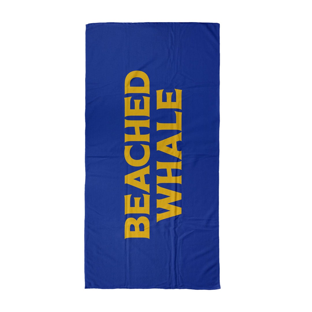 Beached Whale Beach Towel | Funny Beach Towel, Pop Art Beach Towel ...