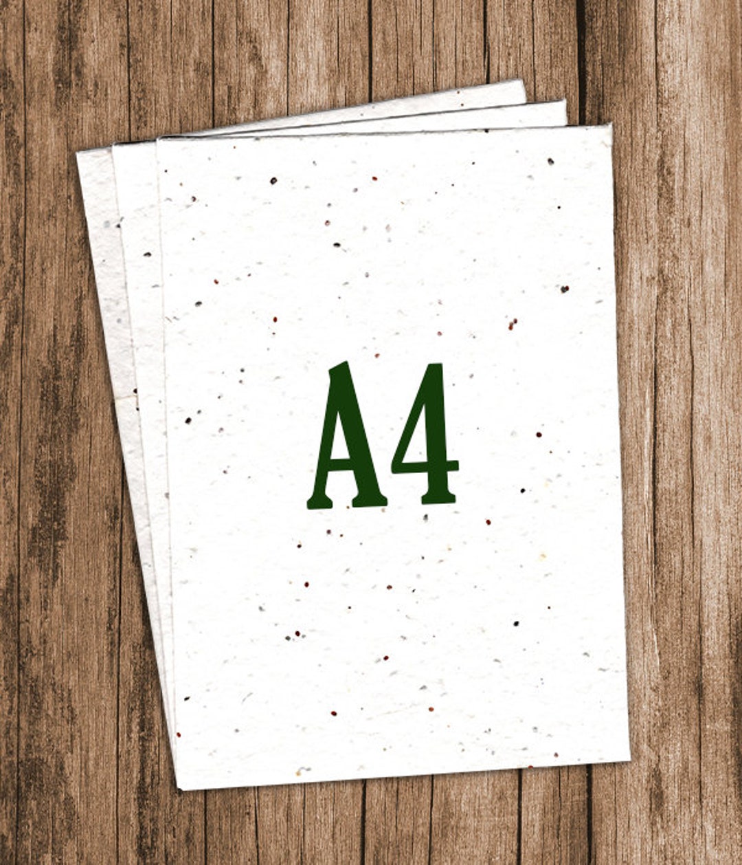 A4 Seed Paper / Card. High Germination! Handmade, Recycled & Plantable ...