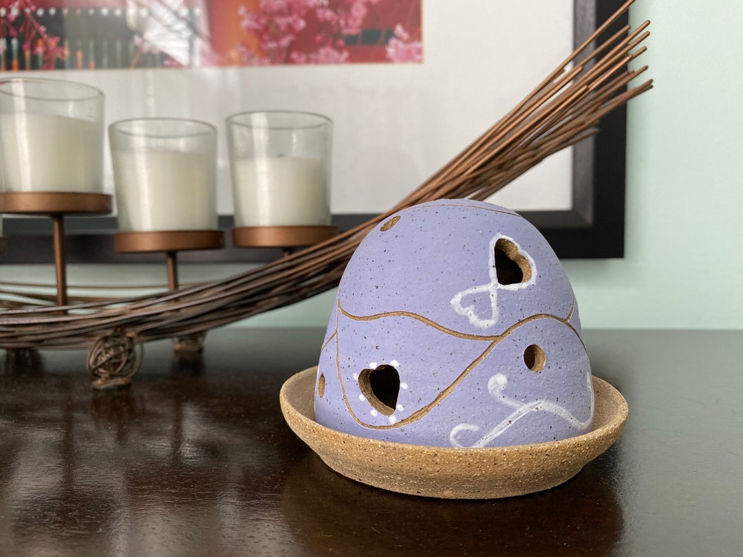 Purple Hearts Luminary - Etsy