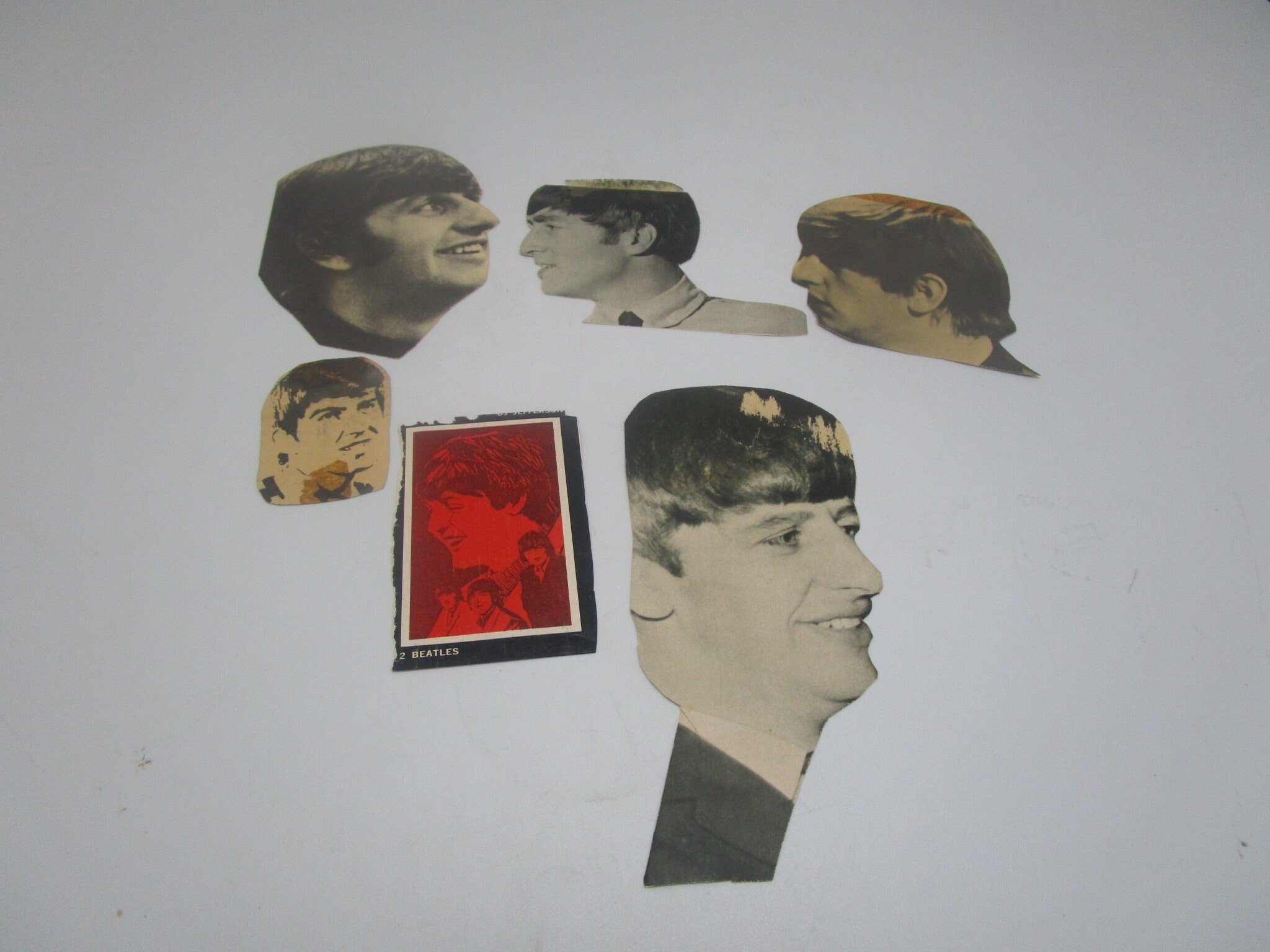 1960's Beatles Magazine Cut Outs the Fab Four - Etsy