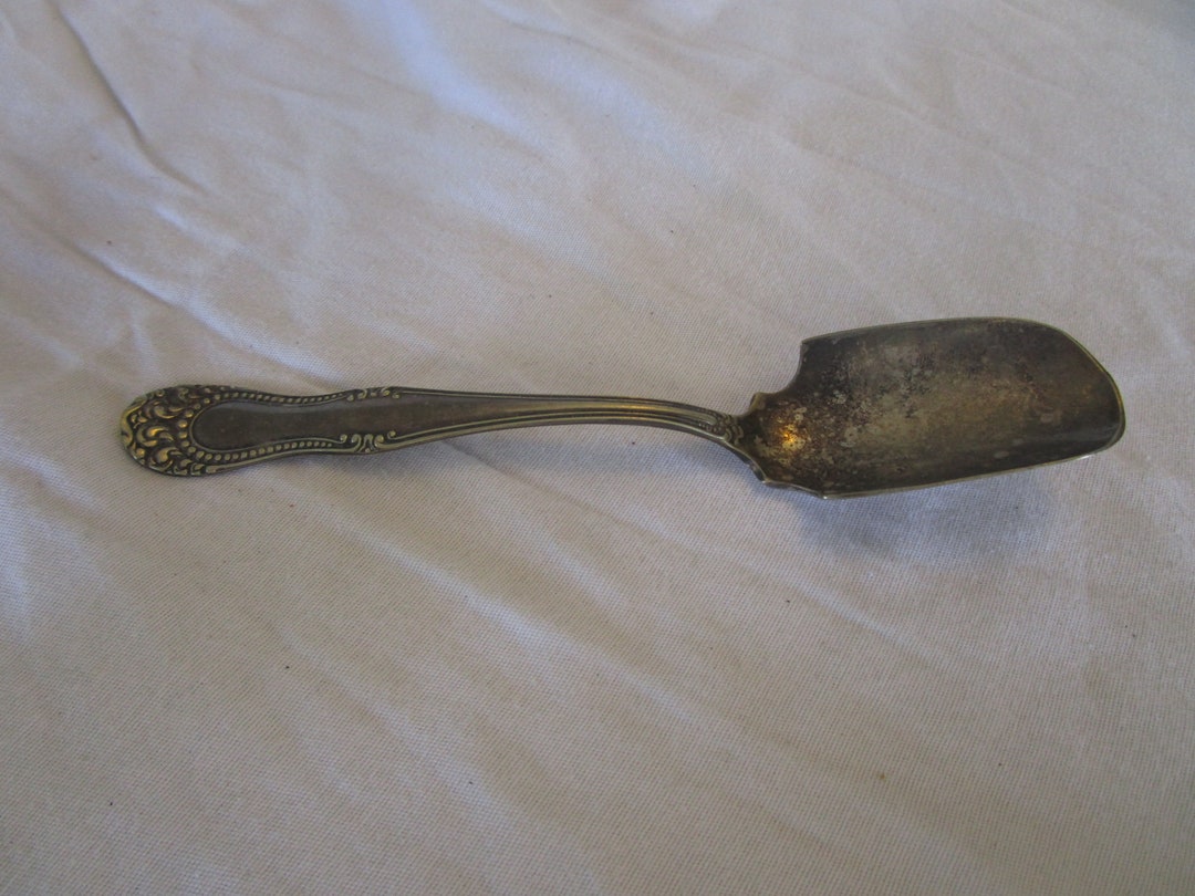 Antique Fancy Silver Plate Grapefruit Spoon - Etsy