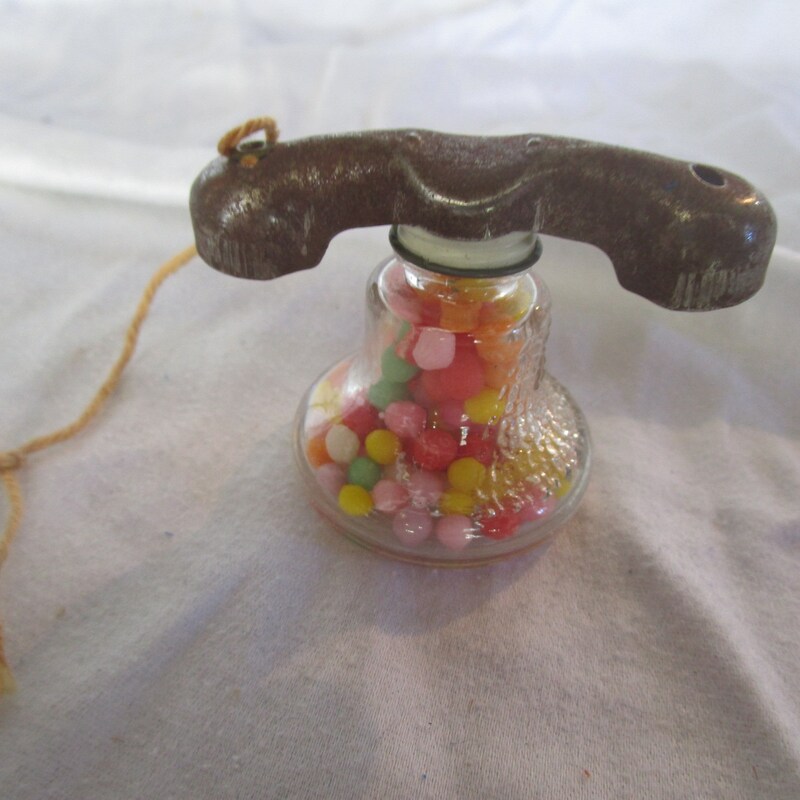 Antique Glass Candy Container - Etsy