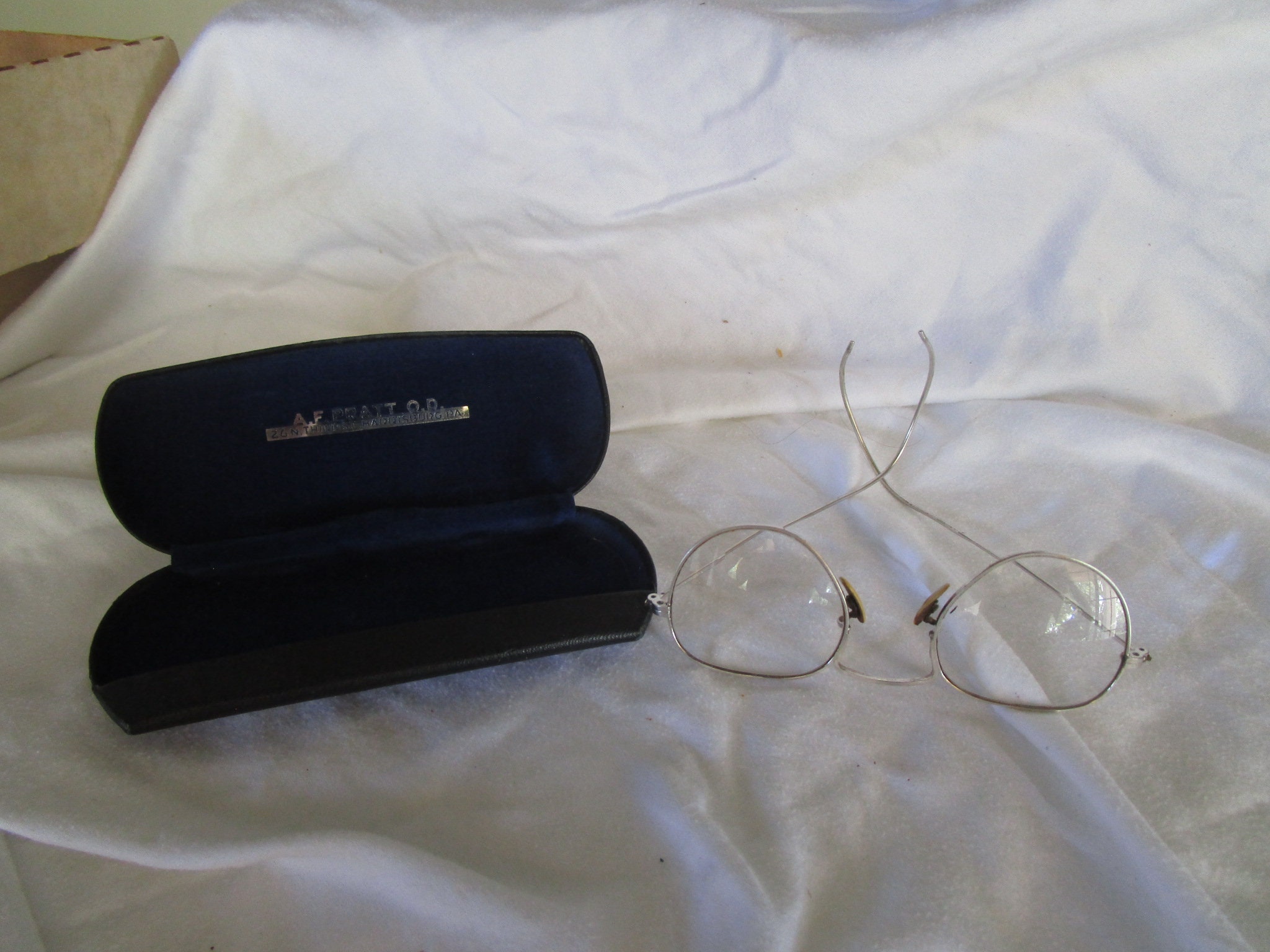 Antique American Optical White Gold Filled Spectacles Eyeglasses in ...