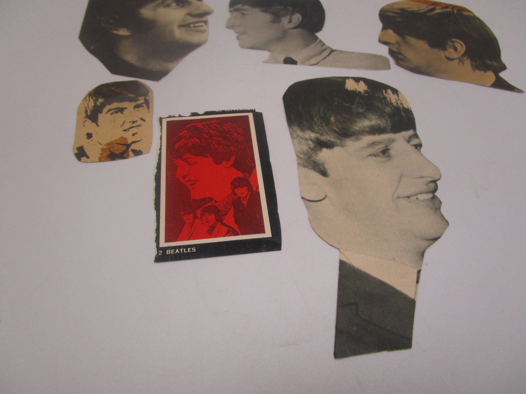 1960's Beatles Magazine Cut Outs the Fab Four - Etsy