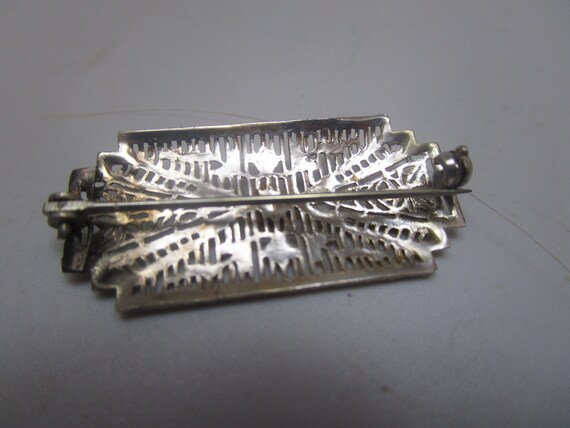 Antique Victorian Fancy Filigree White Gold or Gold F… - Gem