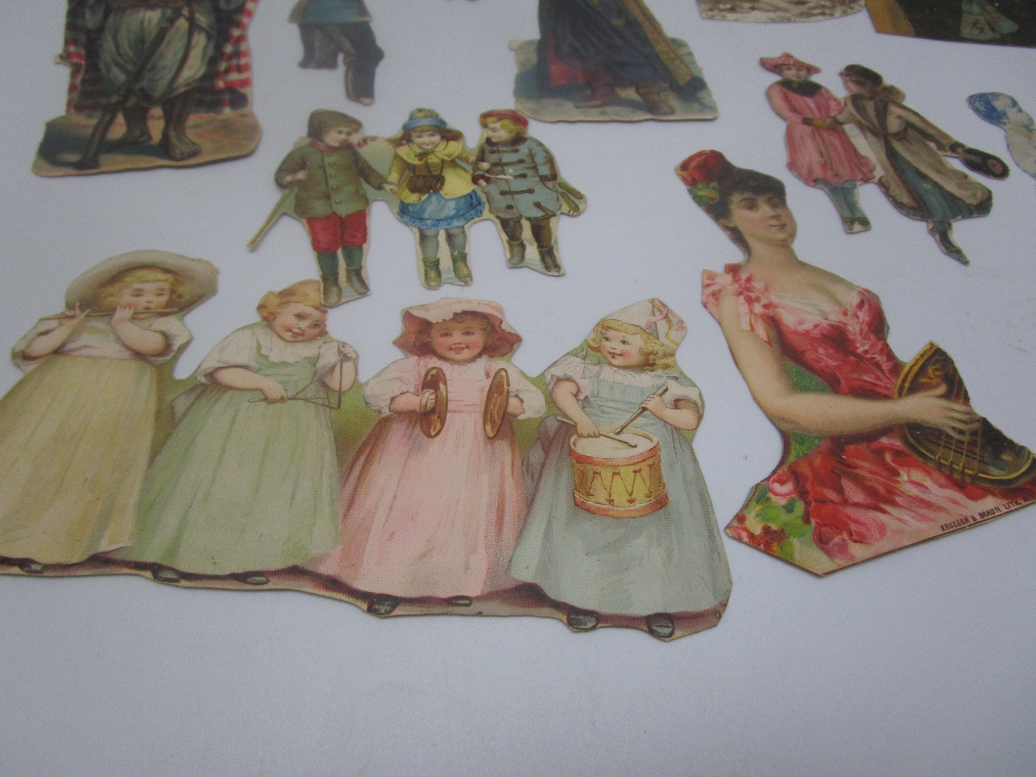 19th Century Antique Victorian Cut Out Lot Great for Scrapbooking - Etsy