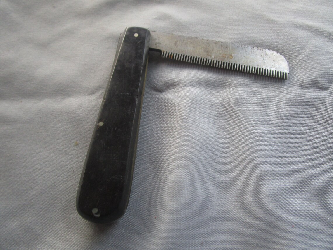 Unique Antique Beard Trimmer Pocket Knife Made in England - Etsy