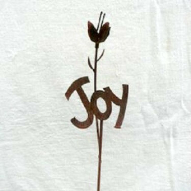Joy Metal Sign - Etsy