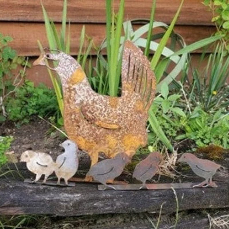 Scrap Metal Yard Art - Etsy