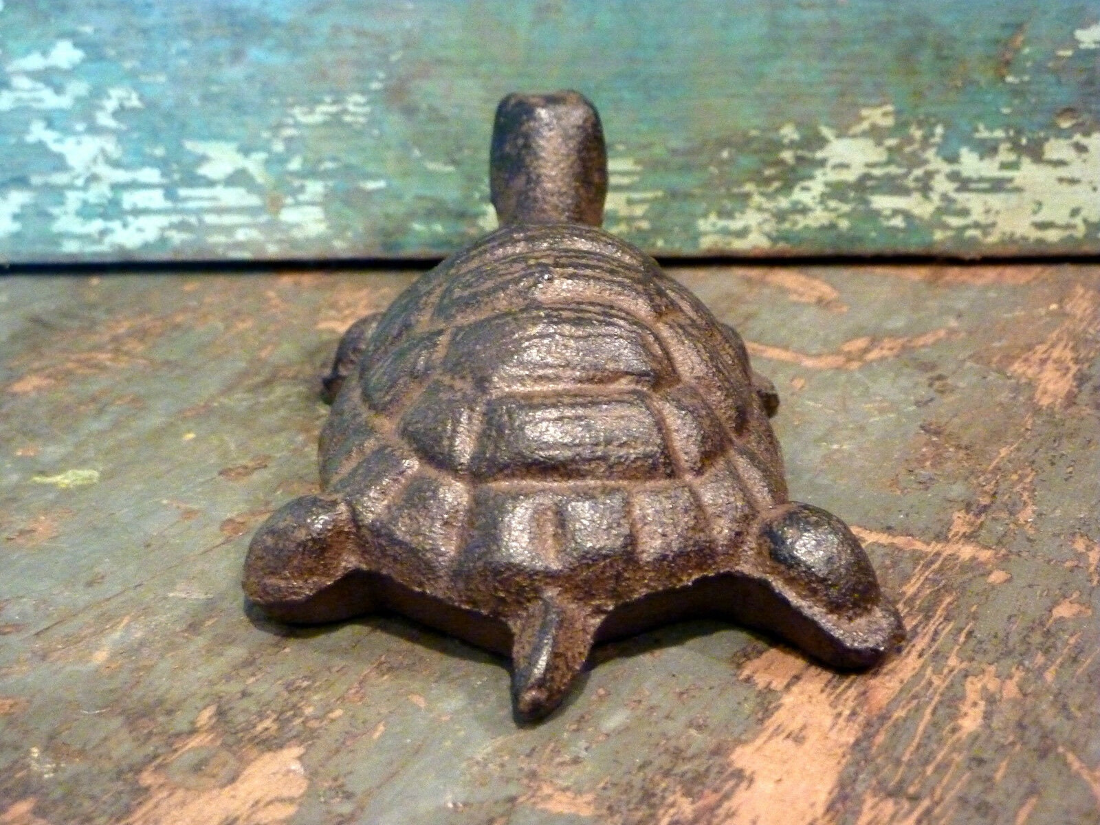 Cast Iron Brown Turtle Home Decor - Etsy
