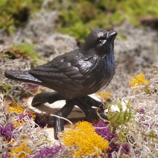 Cast Iron Birds on Branch - Etsy