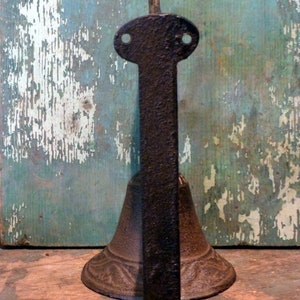 Cast Iron Metal Decorative Dinner Door Bell Home Garden Porch Patio ...