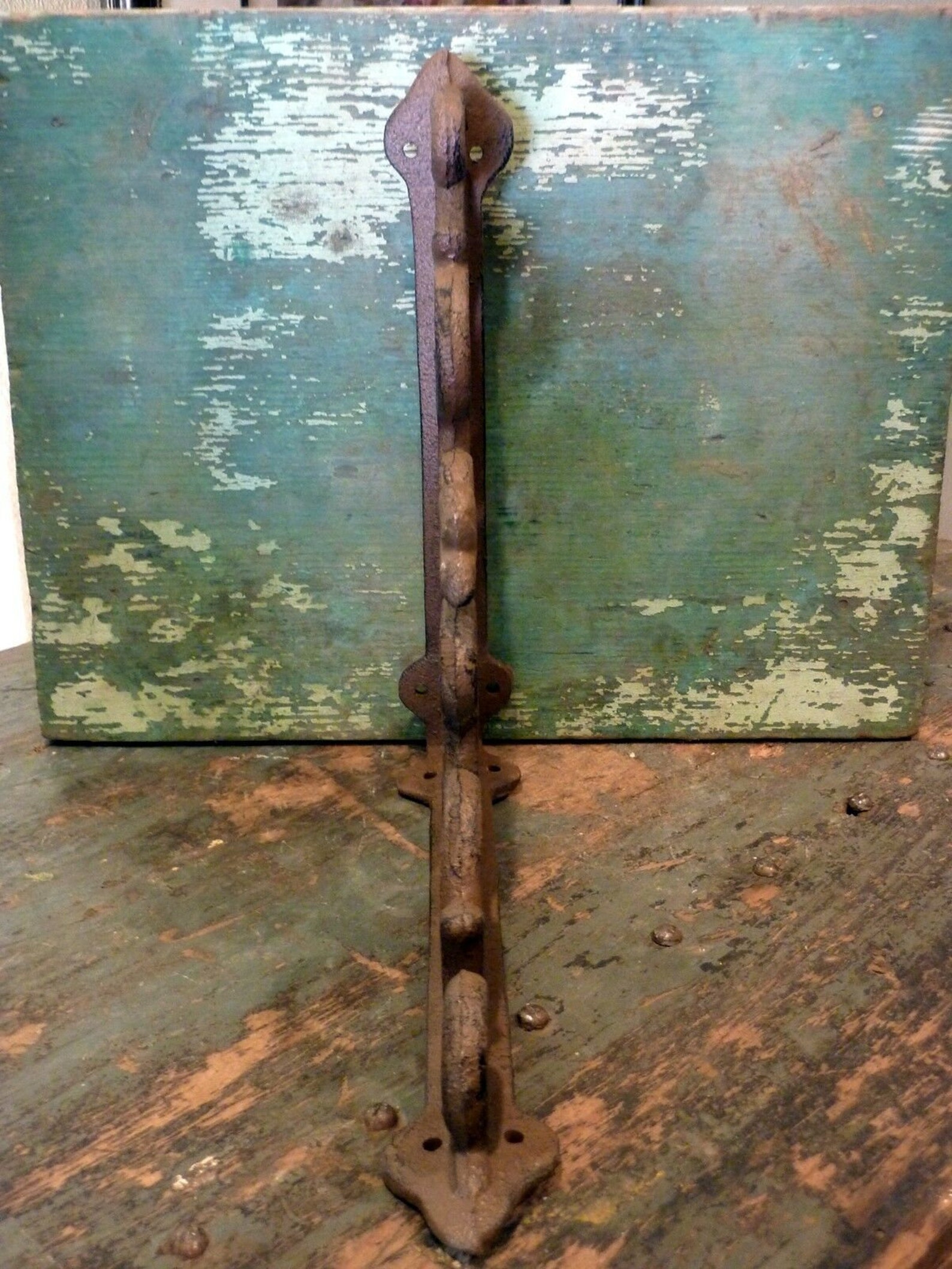 Cast Iron Set/2 Large Brackets Brace Wall Home Shelf Table - Etsy