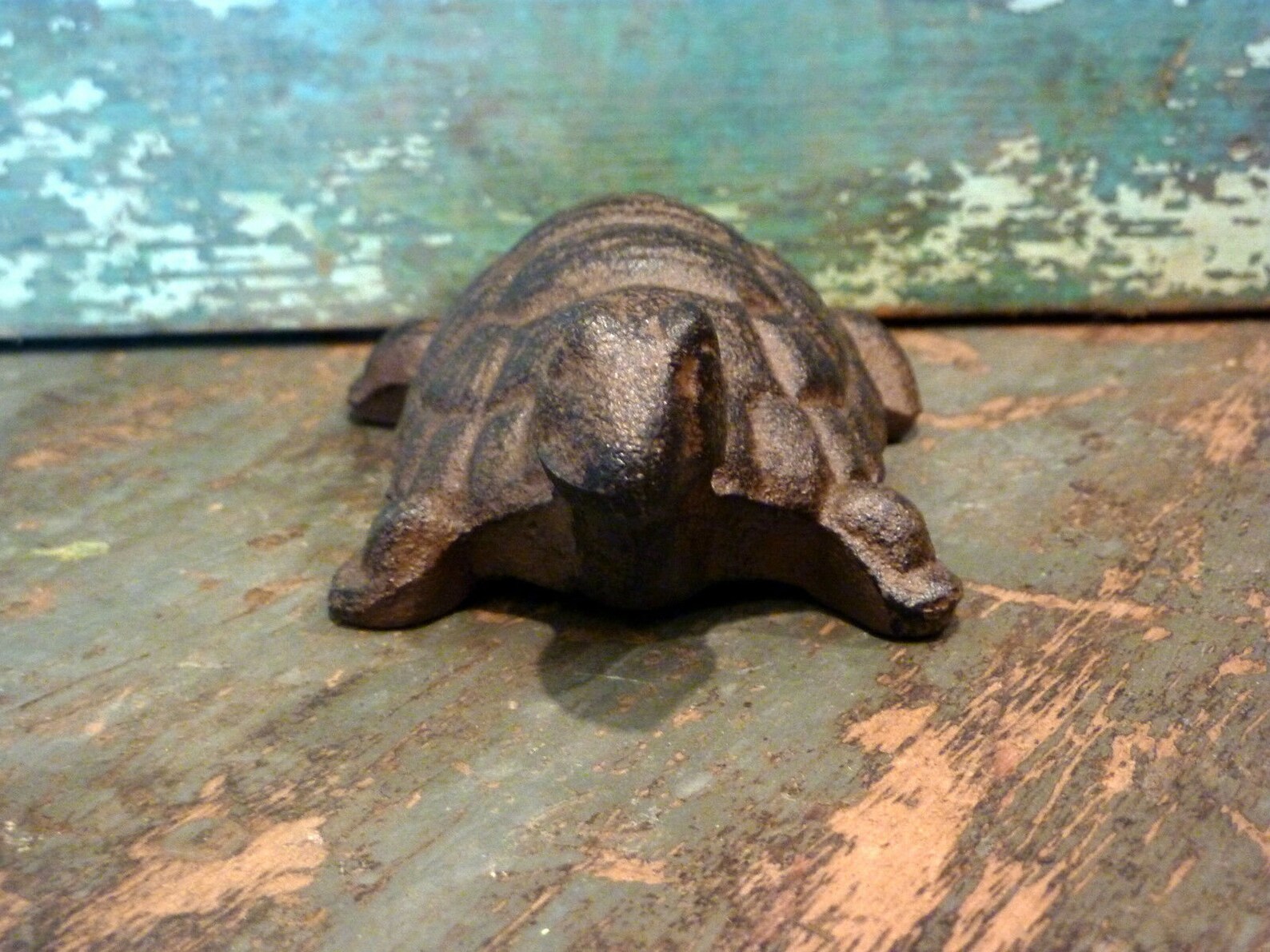 Cast Iron Brown Turtle Home Decor - Etsy