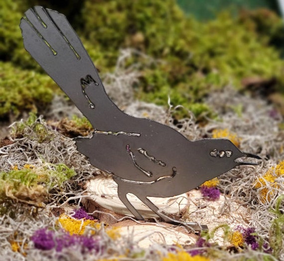 Metal Rusty Screeching Catbird Garden Home Yard Outdoor Lawn - Etsy