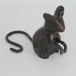 Cast Iron Metal Set/3 Mice Mouse Rodent Figurine Statue Home Garden ...