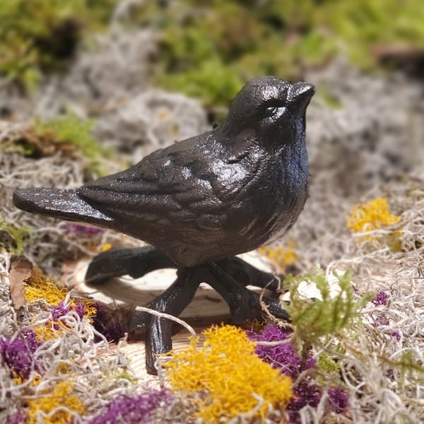 Cast Iron Birds on Branch - Etsy