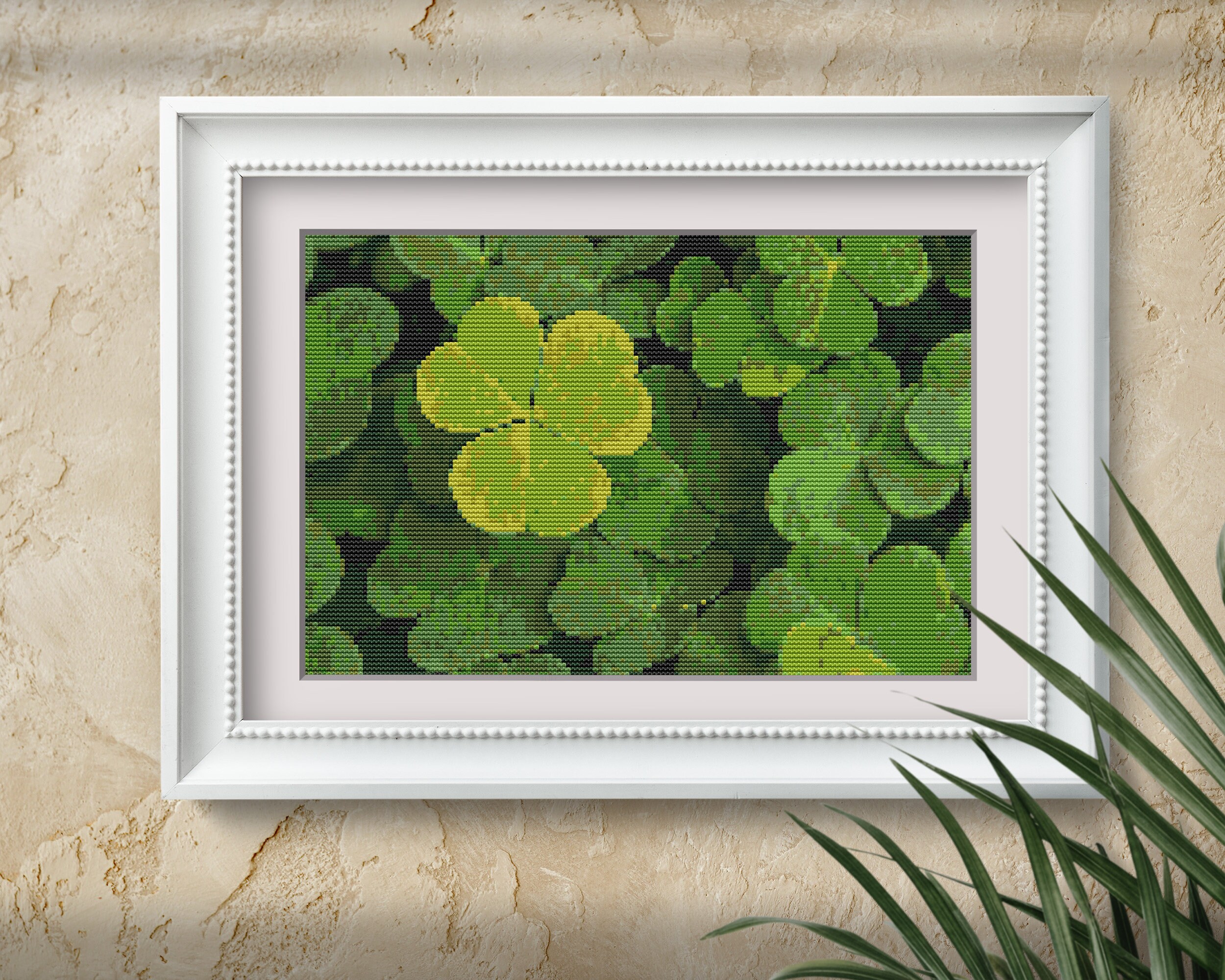 LUCKY CLOVER - Cross Stitch Pattern Pdf, Instant Download, Realistic ...
