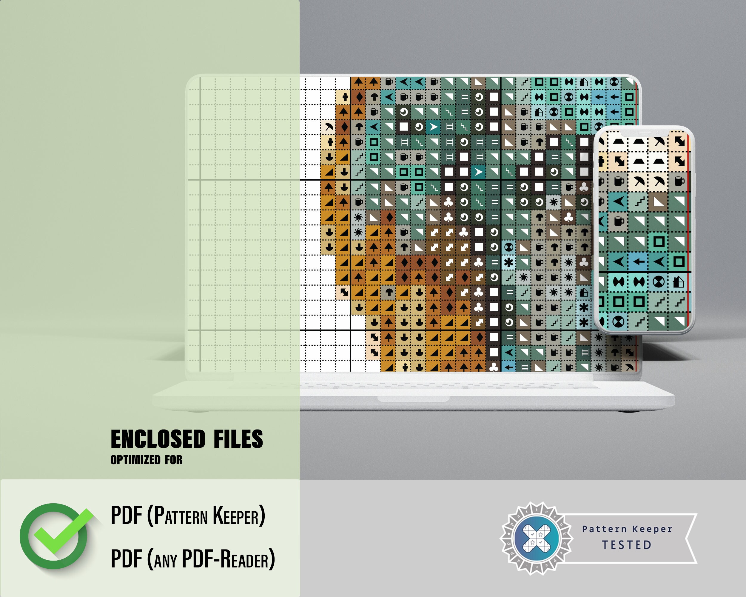 Dwarf Bluecup Coss Stitch Pattern PDF Download - Etsy