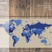WORLD MAP - Cross Stitch Pattern Pdf, Instant Download, Map With ...