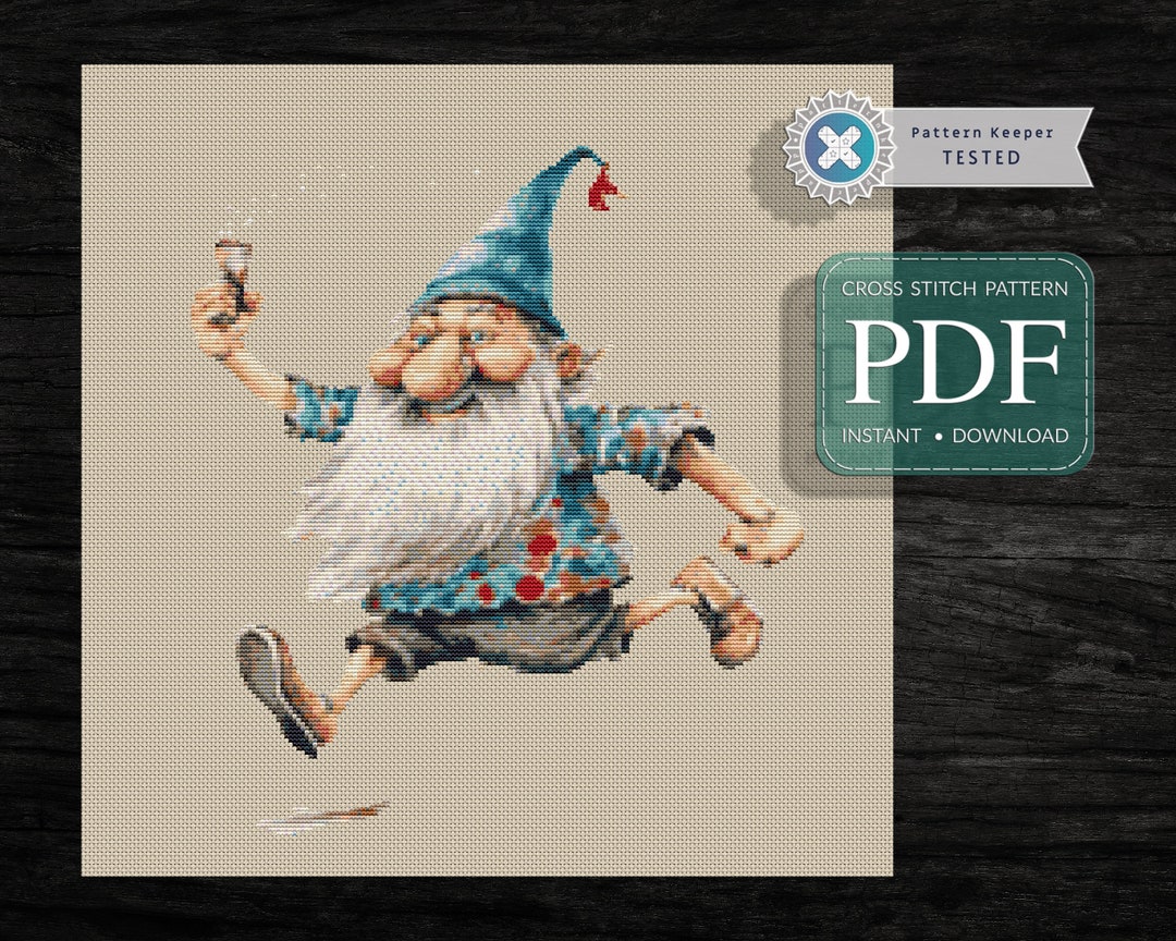 Dwarf Bluecup Coss Stitch Pattern PDF Download - Etsy