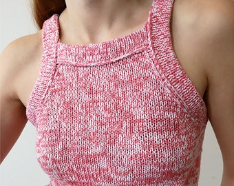Good Tank PDF Knitting Pattern, Areuknittingme, Summer Tank Top, Knit ...